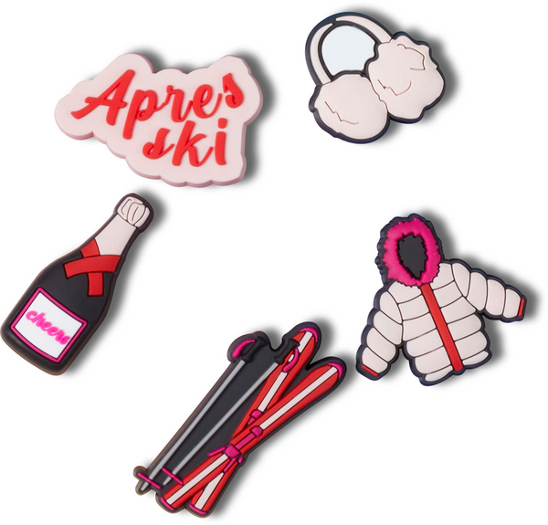 Apres Ski Girl 5 Pack Jibbitz Charms - Auski Australia