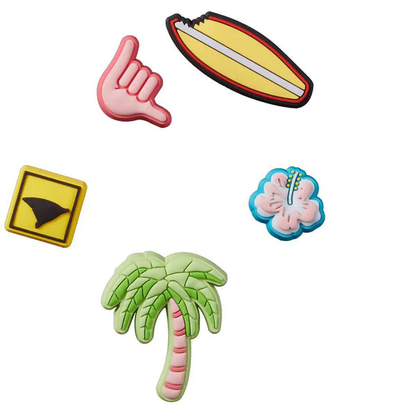 Surfing 5 Pack Jibbitz Charms - Auski Australia