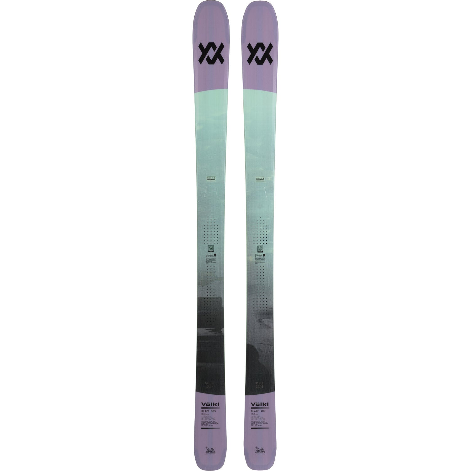 Volkl Blaze 104 Purple Skis 2026 - Auski Australia